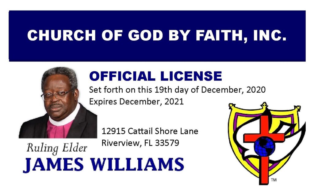 Open Enrollment for Ministerial Licenses - COGBF Benefit Services